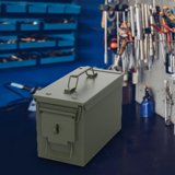 Colaxi Hard Case Metal Tool Box Carrier Handheld Lockable with Handle ...