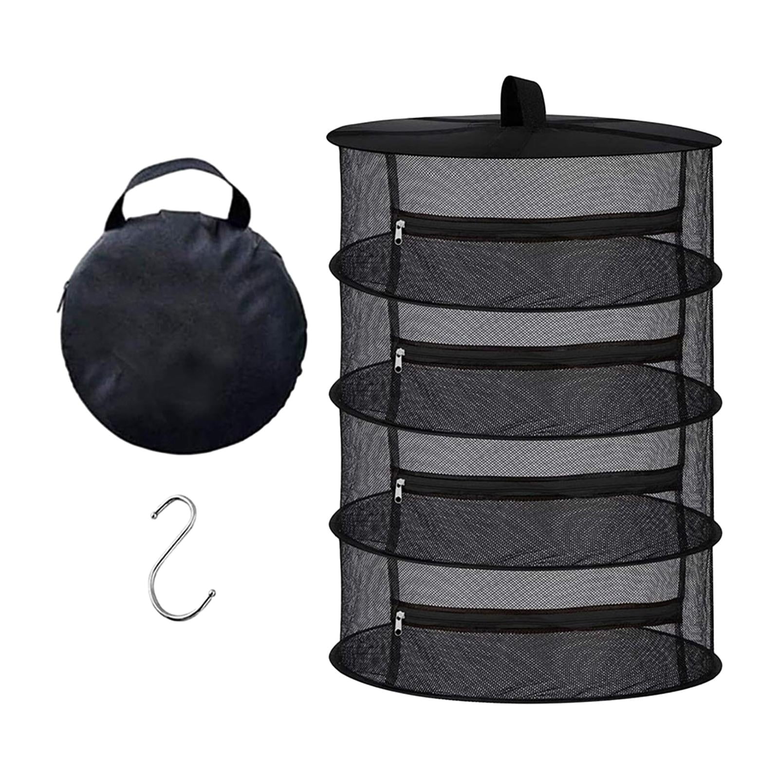 Colaxi Herb Drying Rack Dry Mesh 4 Layer Foldable Herb Drying Hanger ...