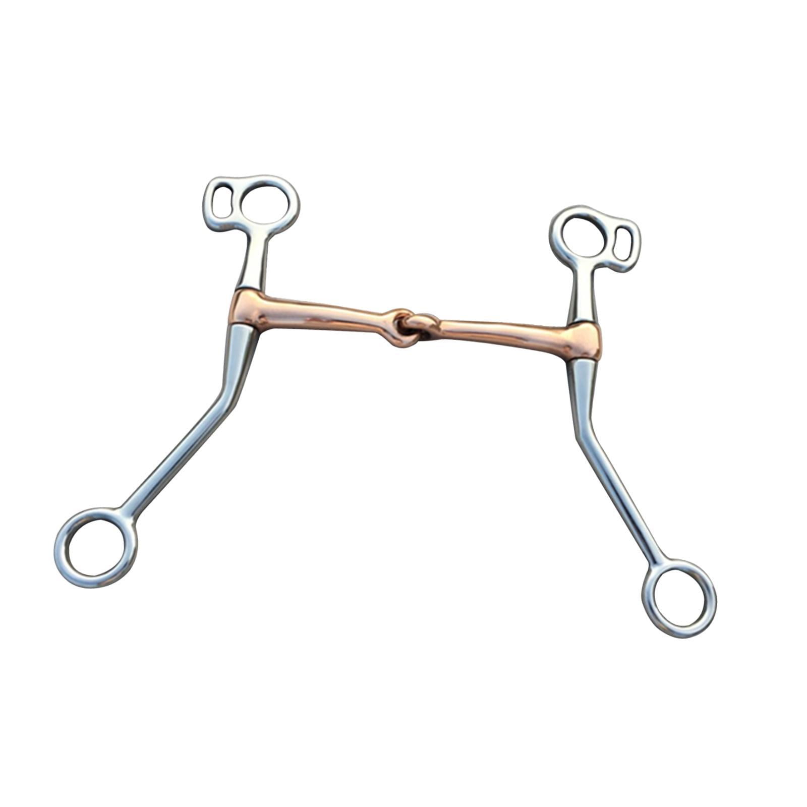 Colaxi Horse Bit Full Cheek Bit H Shape Sturdy Practical Horse Bit ...