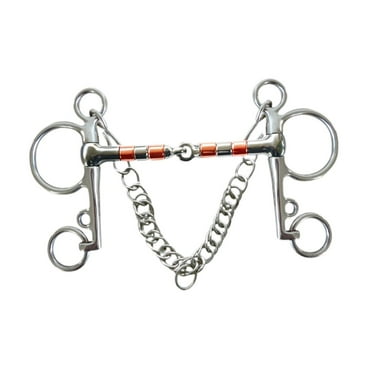 Jeffers Copper Snaffle Mouth Training Horse Bit - Walmart.com