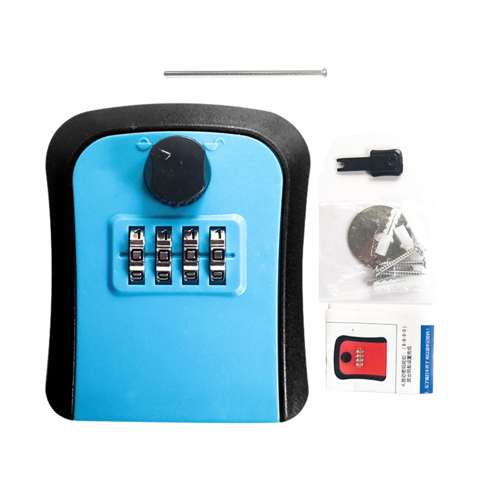 Colaxi Keys Lock Box Key Storage Box Resettable Combination Key Hider ...