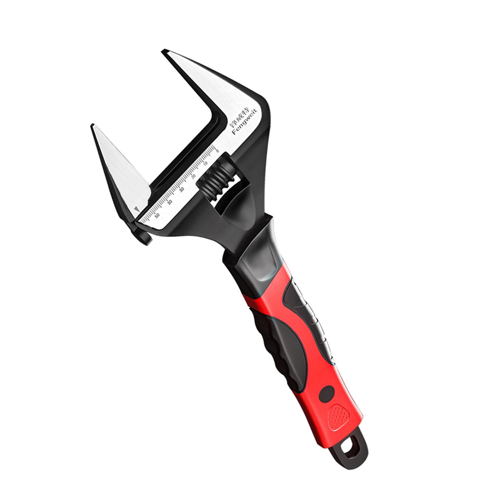 Colaxi Large Opening Wrench Plumbing Wrench Bathroom Wrench Universal ...