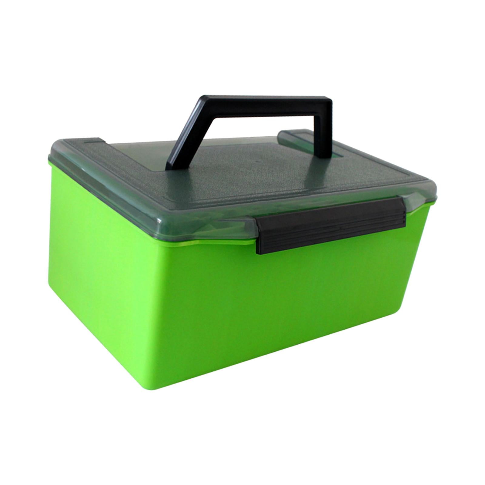 Colaxi Lure Box Fishing Tackle Box with Compartments with Handle ...