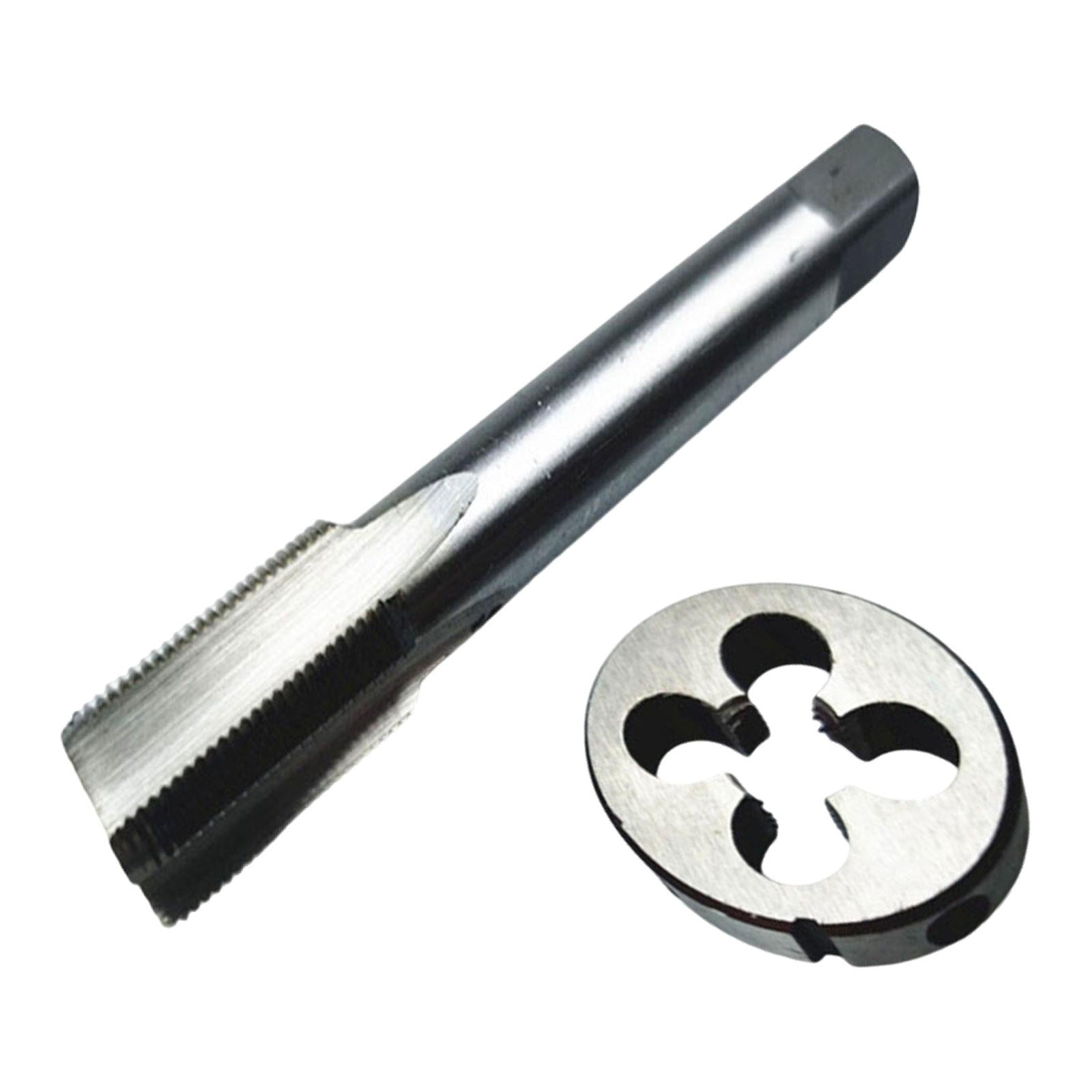 Colaxi Metric Tap and Die Set M12x1.25 mm Practical Metal Portable High ...