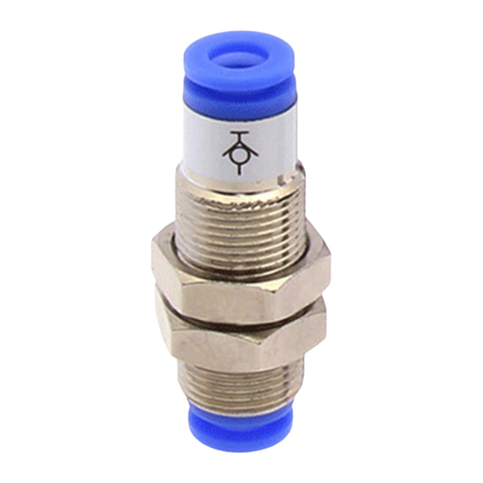 Colaxi Pneumatic Tube Fitting Straight Line Wear Resistant Smc Type Air ...