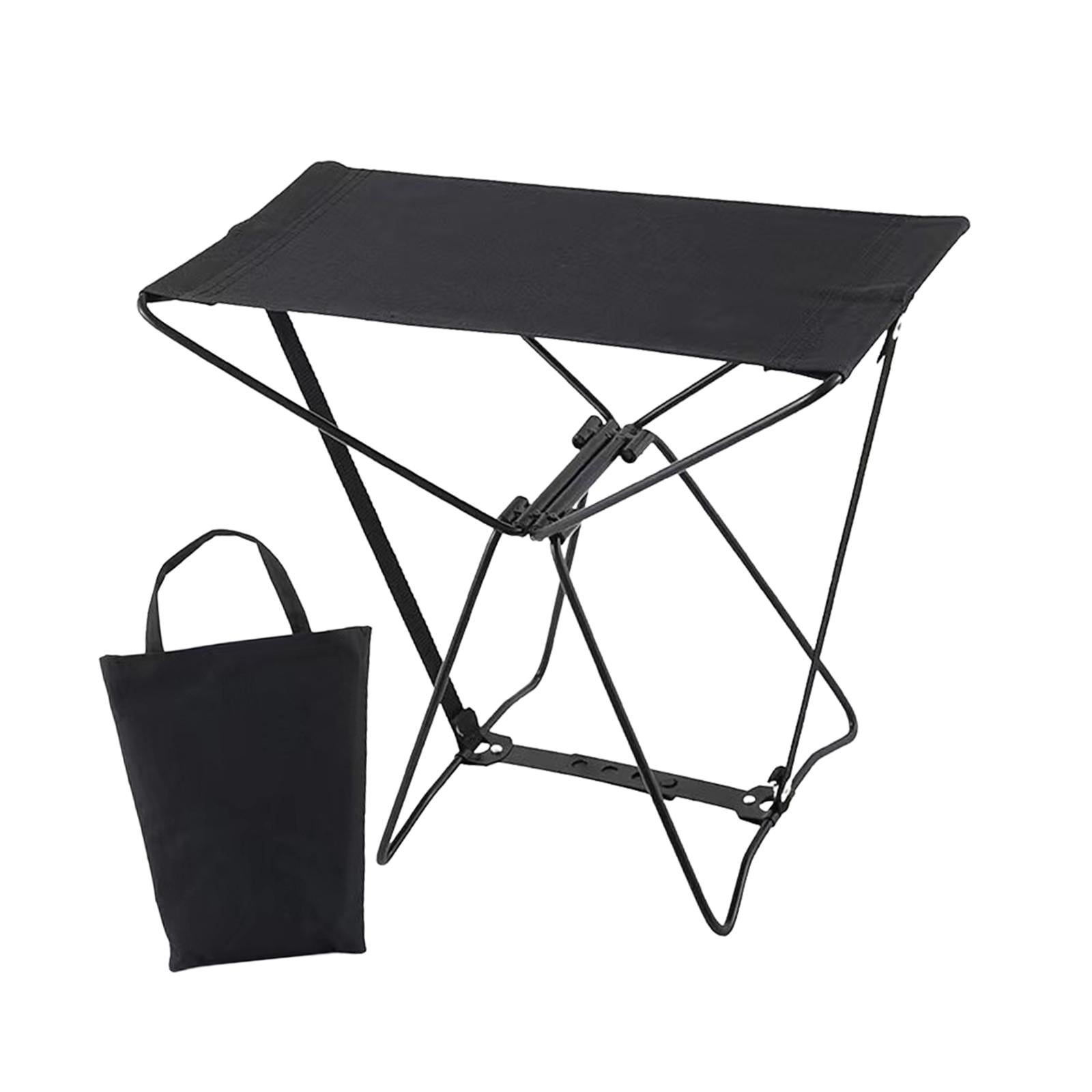 Colaxi Portable Folding Stool Folding Camp Stool Recliner Foot Rest ...