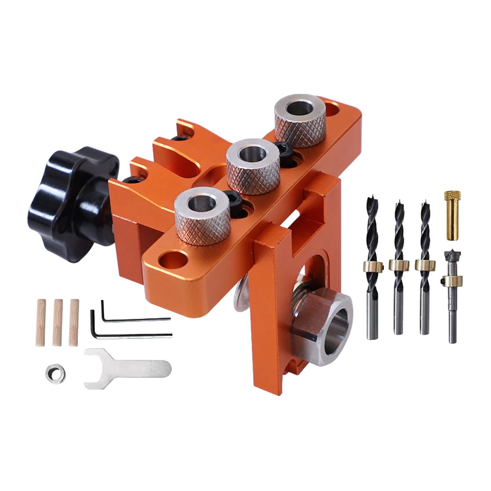 Colaxi Positioning Puncher Woodworking Self Centering Drill Guide 3 in ...