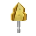 Colaxi Ppr Lifting Stepped Drill Hexagon Shank Plumbing Tools for Power ...