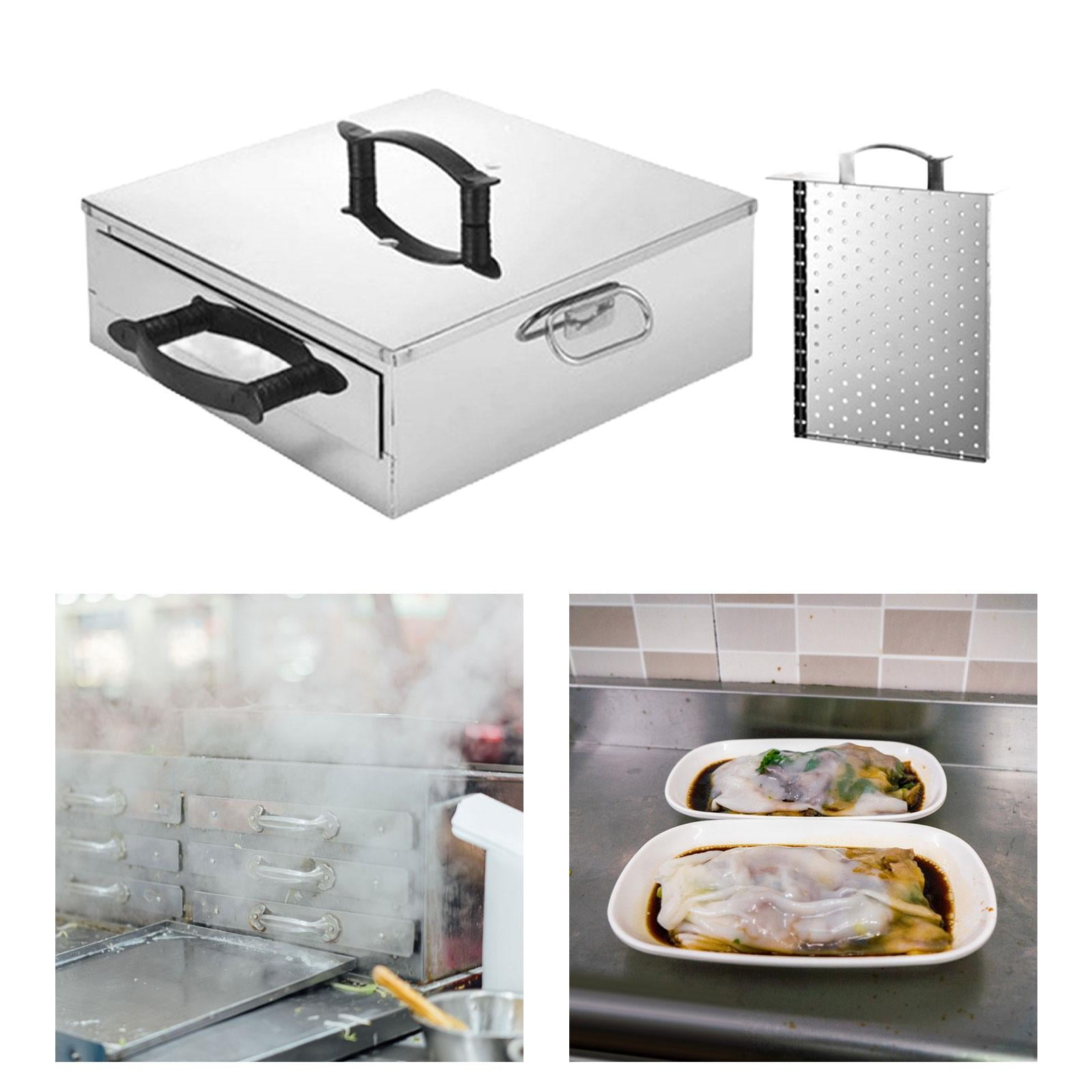 Colaxi Rice Roll Machine Rice Noodle Roll Steamed Cookware Drawer ...