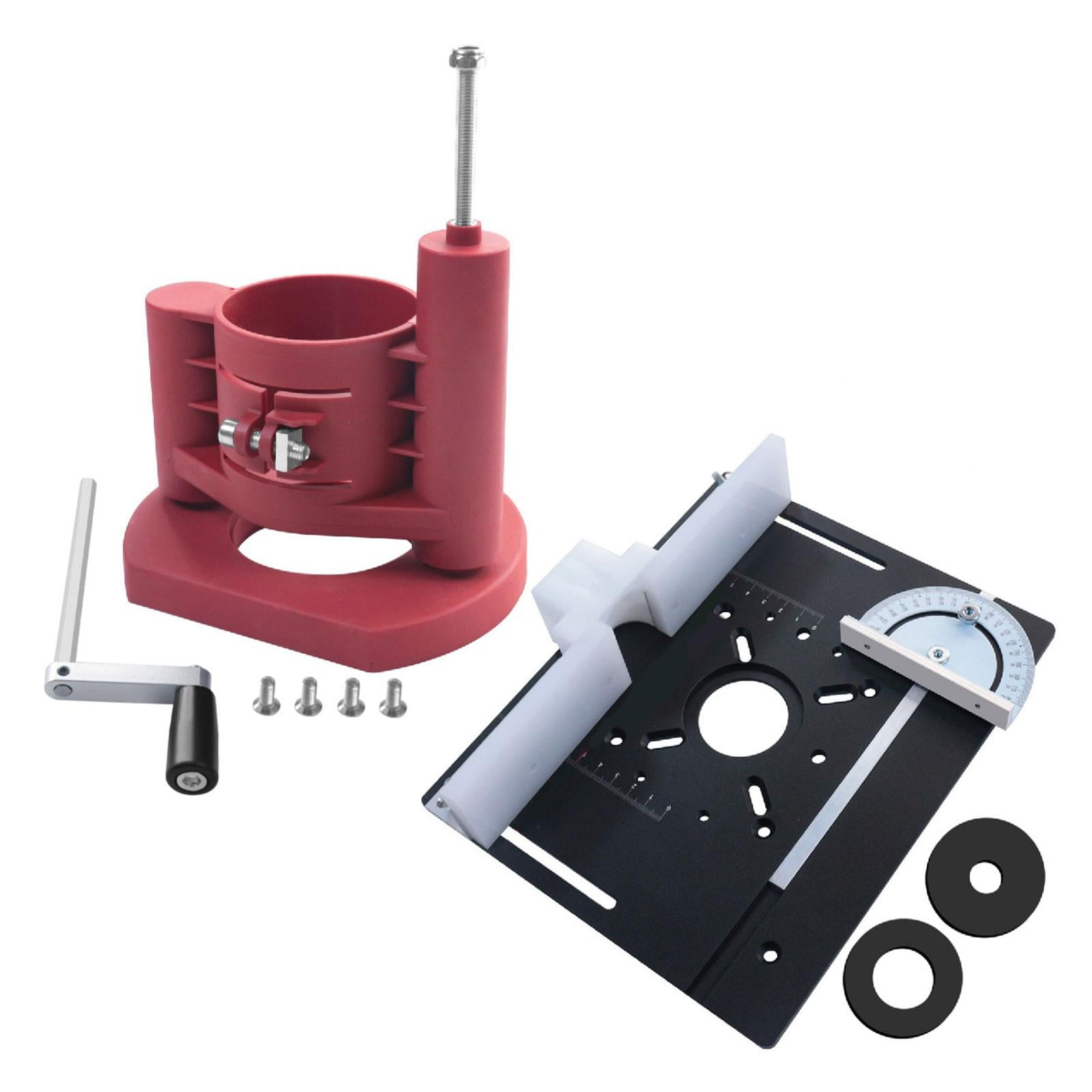 Colaxi Router Lift Set Precision Router Lift Table Bakelite Fence ...