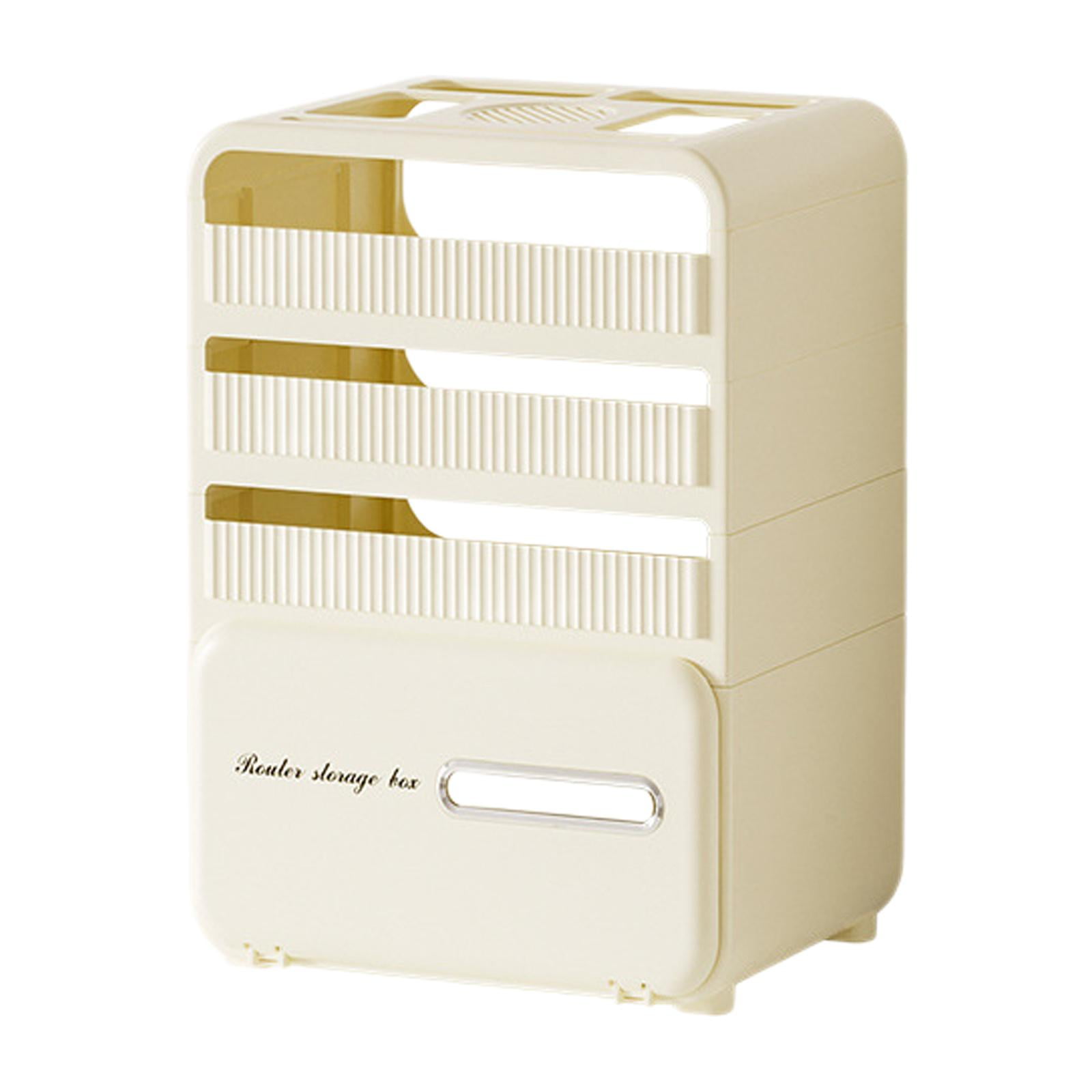 Colaxi Router Storage Box Router Hider Box Modern Power Cord Socket ...