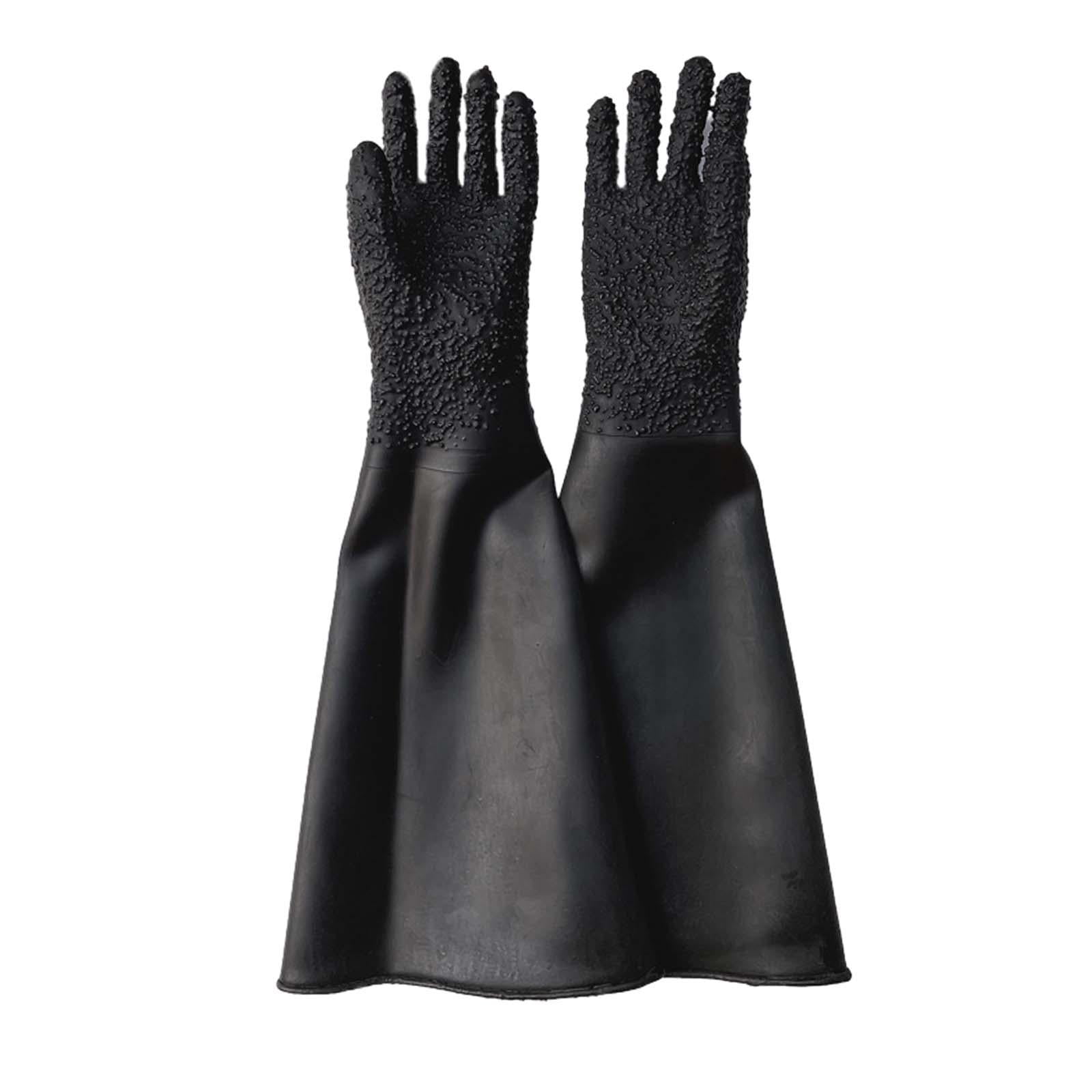 Colaxi Sandblasting Gloves, Sand Blasting Gloves, Premium Rubber Gloves ...