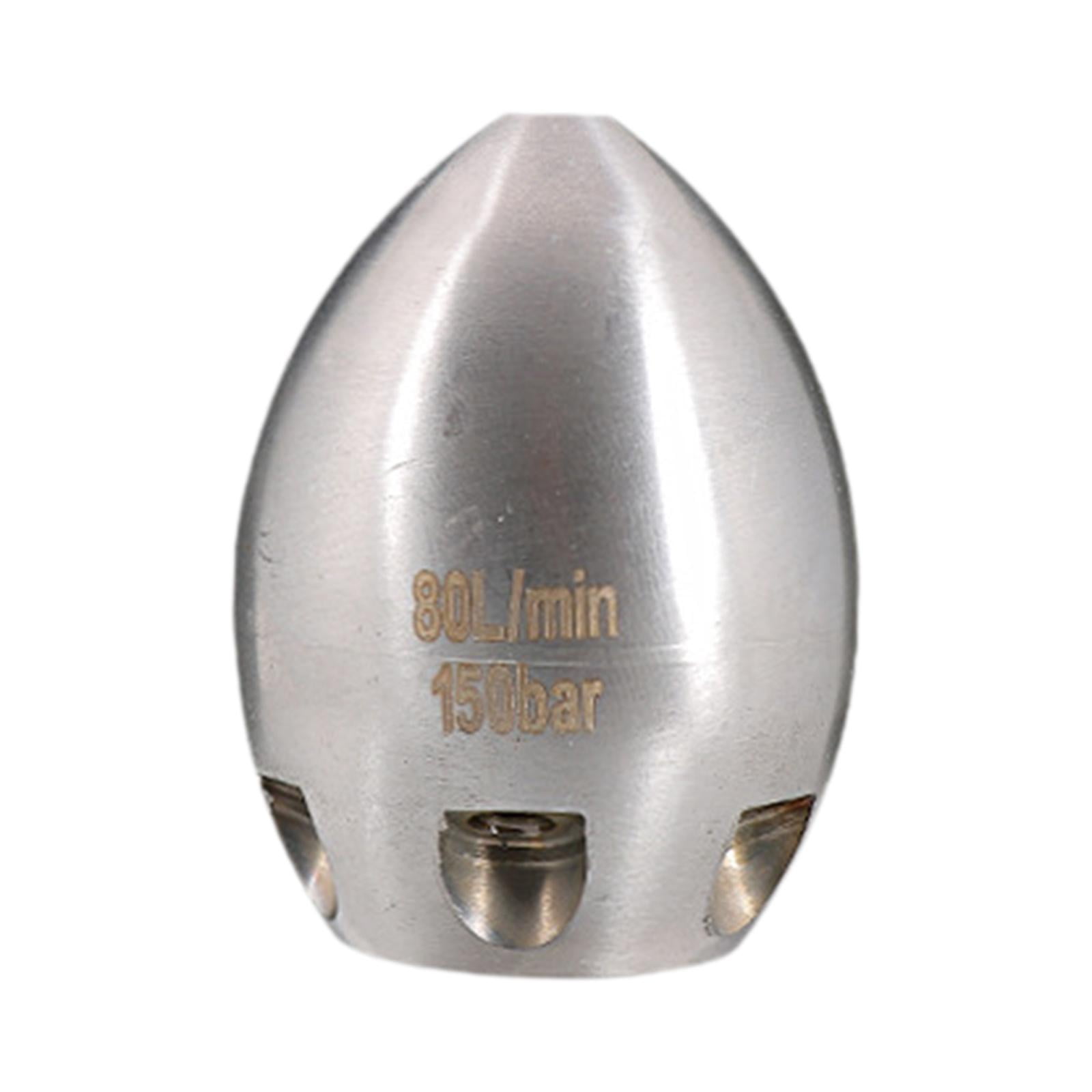 Colaxi Sewer Jet Nozzle Cleaning Tips 1/2 inch Washing Pipe Unclogging ...