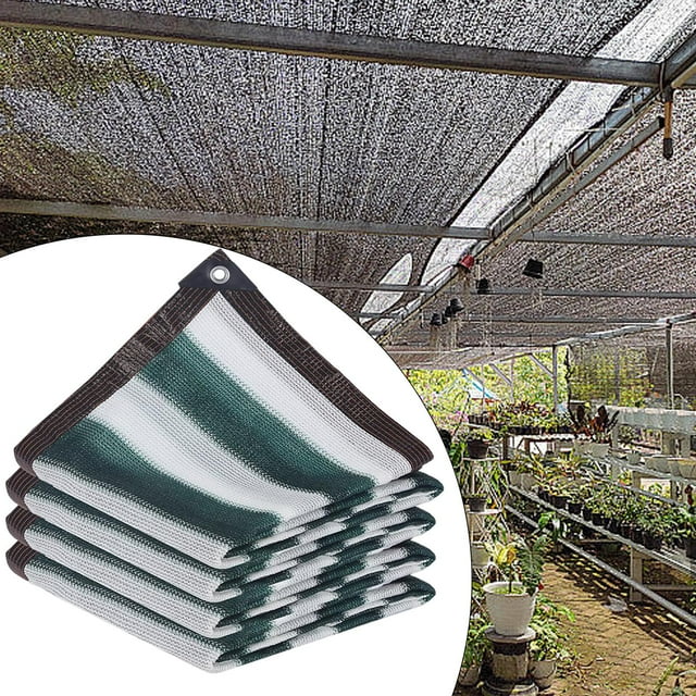 Colaxi Shade Fabric Greenhouse Foldable Shade Cover for Garden Yards ...