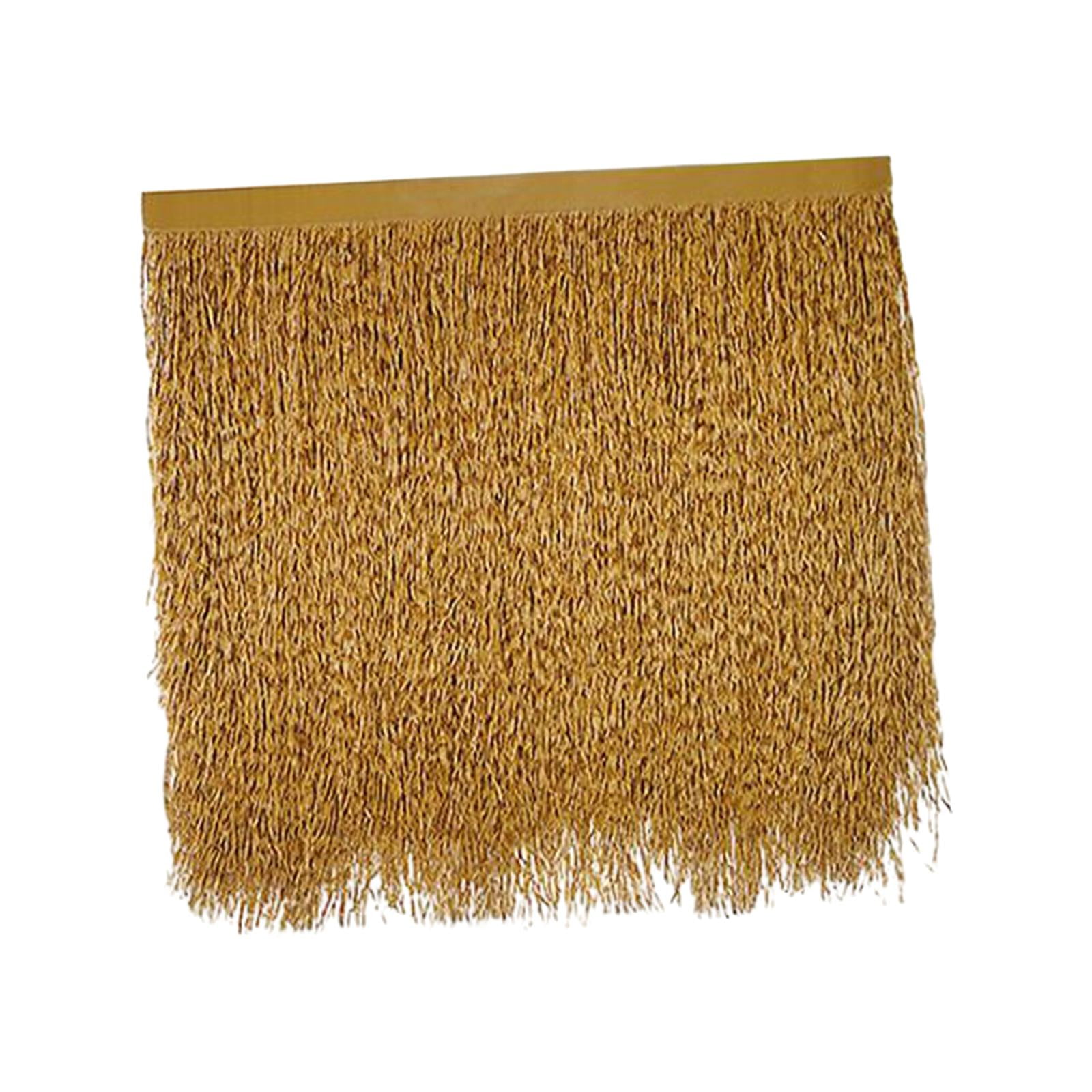 Colaxi Straw Roof Thatch Fire Retardant Realistic Multifunctional ...