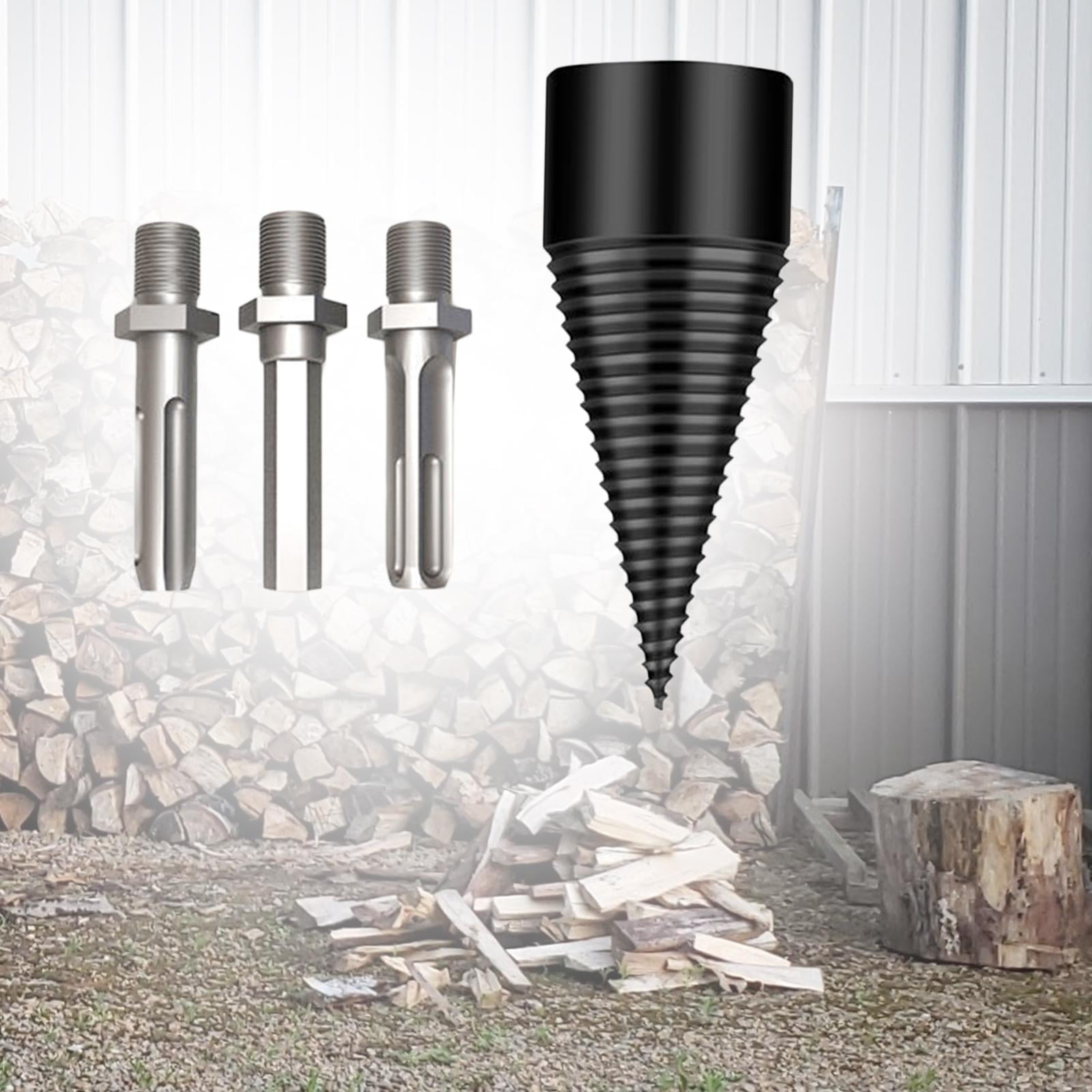 Colaxi Wood Log Splitting Drill Bit 3 Handles Easy Splitter,Electric ...