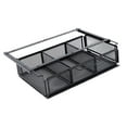 Colaxi under Desk Drawer Basket Hidden Desktop Organizer Black ...