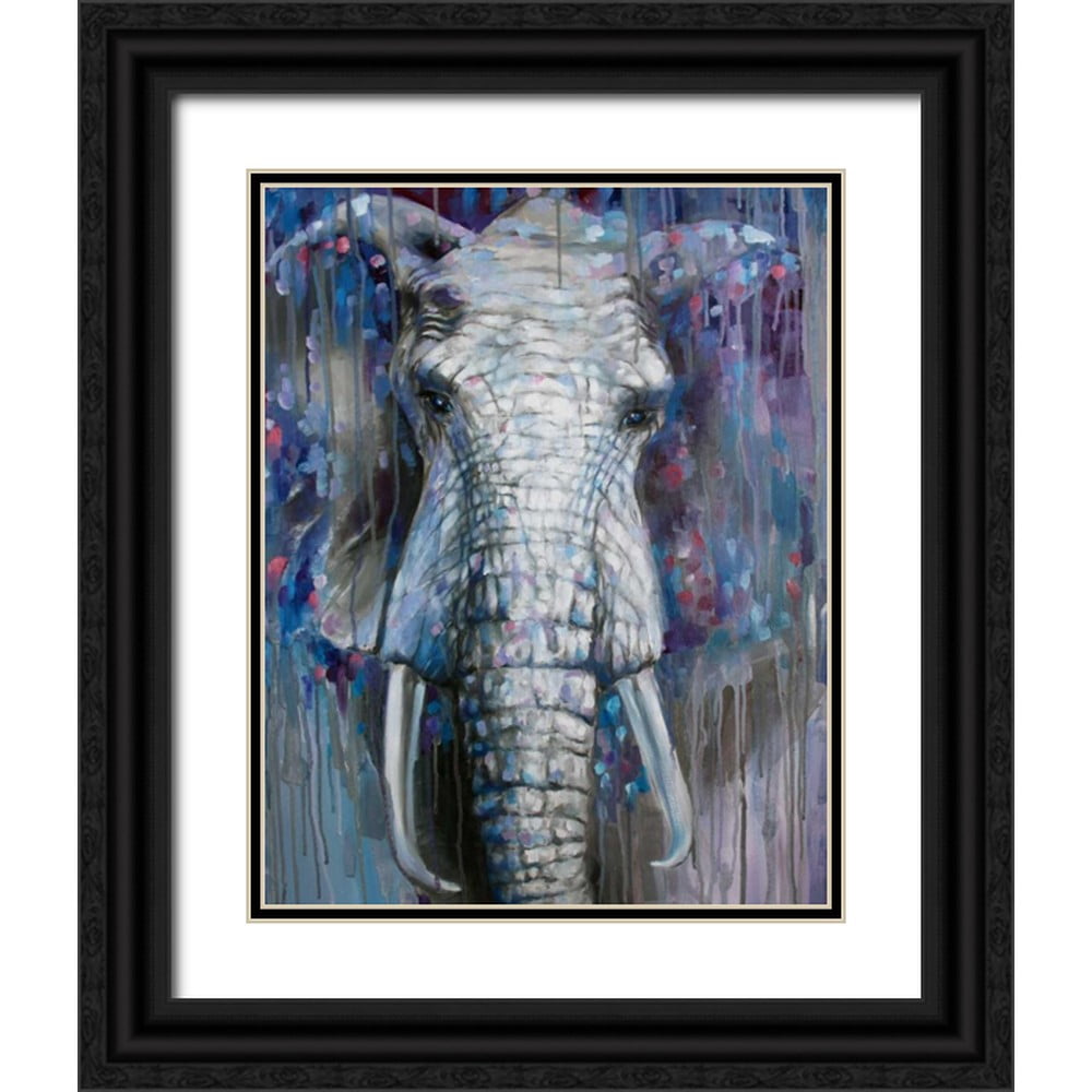 Colberg, Lisa 12x14 Black Ornate Wood Framed with Double Matting Museum ...