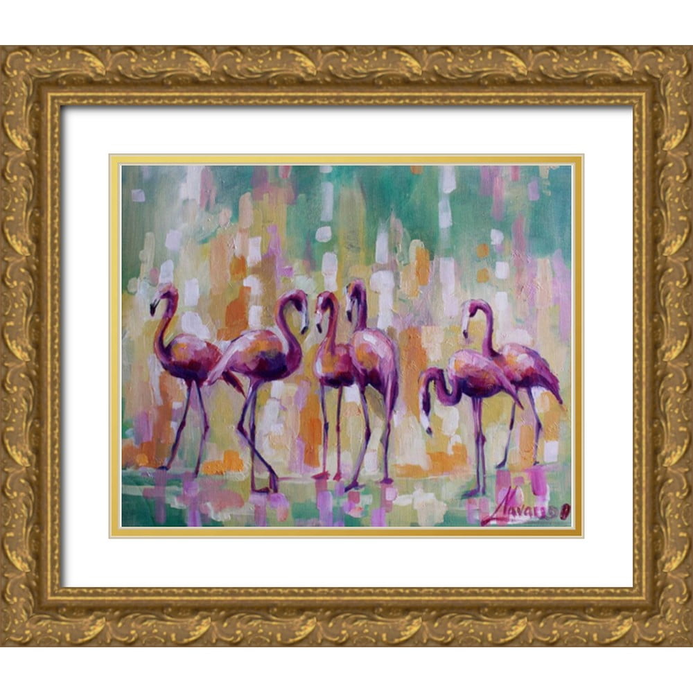 Colberg, Lisa 14x12 Gold Ornate Wood Framed with Double Matting Museum ...