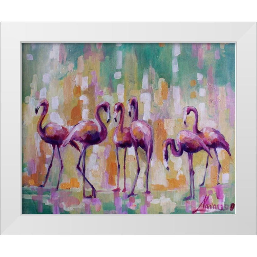 Colberg, Lisa 31x26 White Modern Wood Framed Museum Art Print Titled ...
