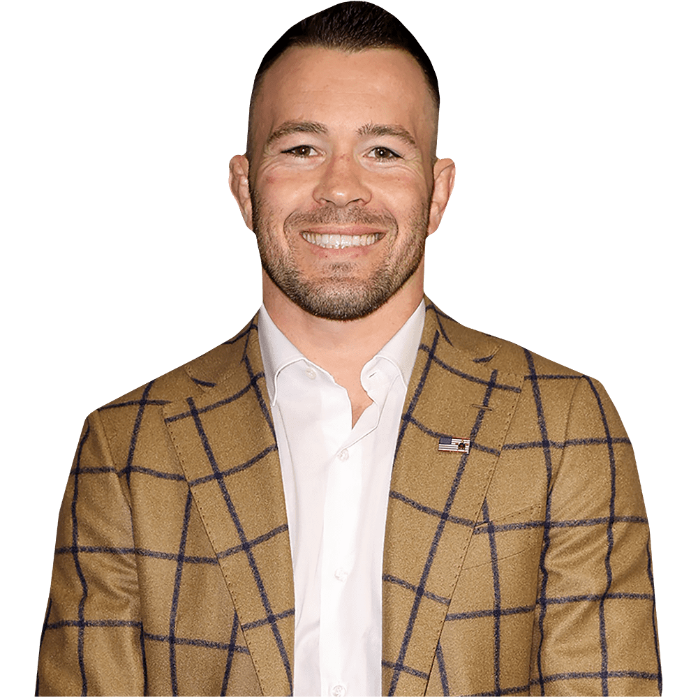 Colby Covington (Brown Suit) Half Body Buddy Cutout - Walmart.com