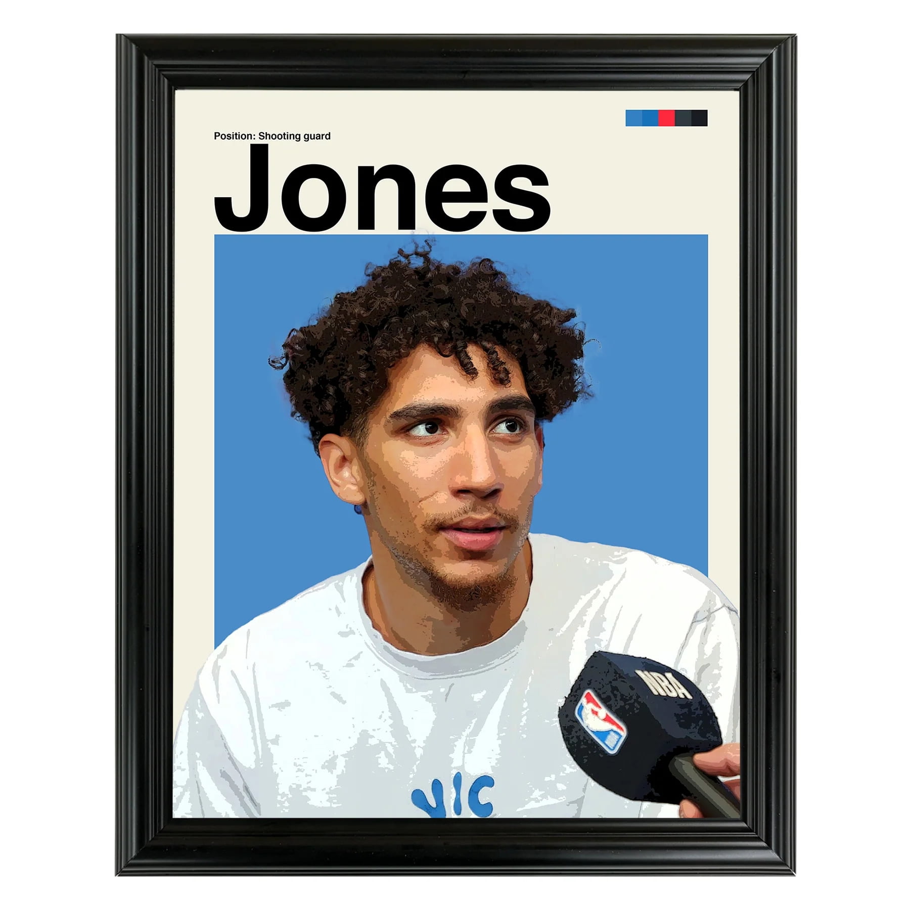 Colby Jones Framed Sports Art Photo by Thomas Maxwell - Walmart.com