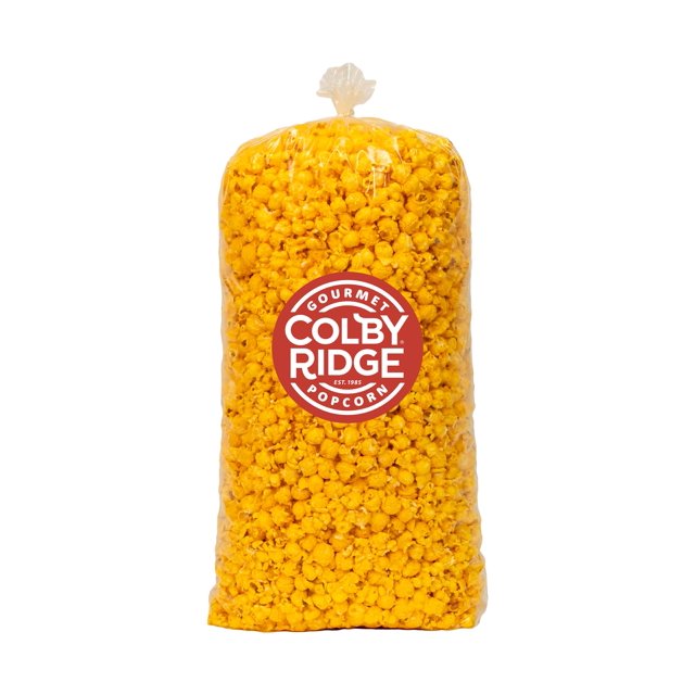 Colby Ridge Gourmet Cheese Popcorn, Gluten Free, Non-GMO Corn, Bulk 5 ...