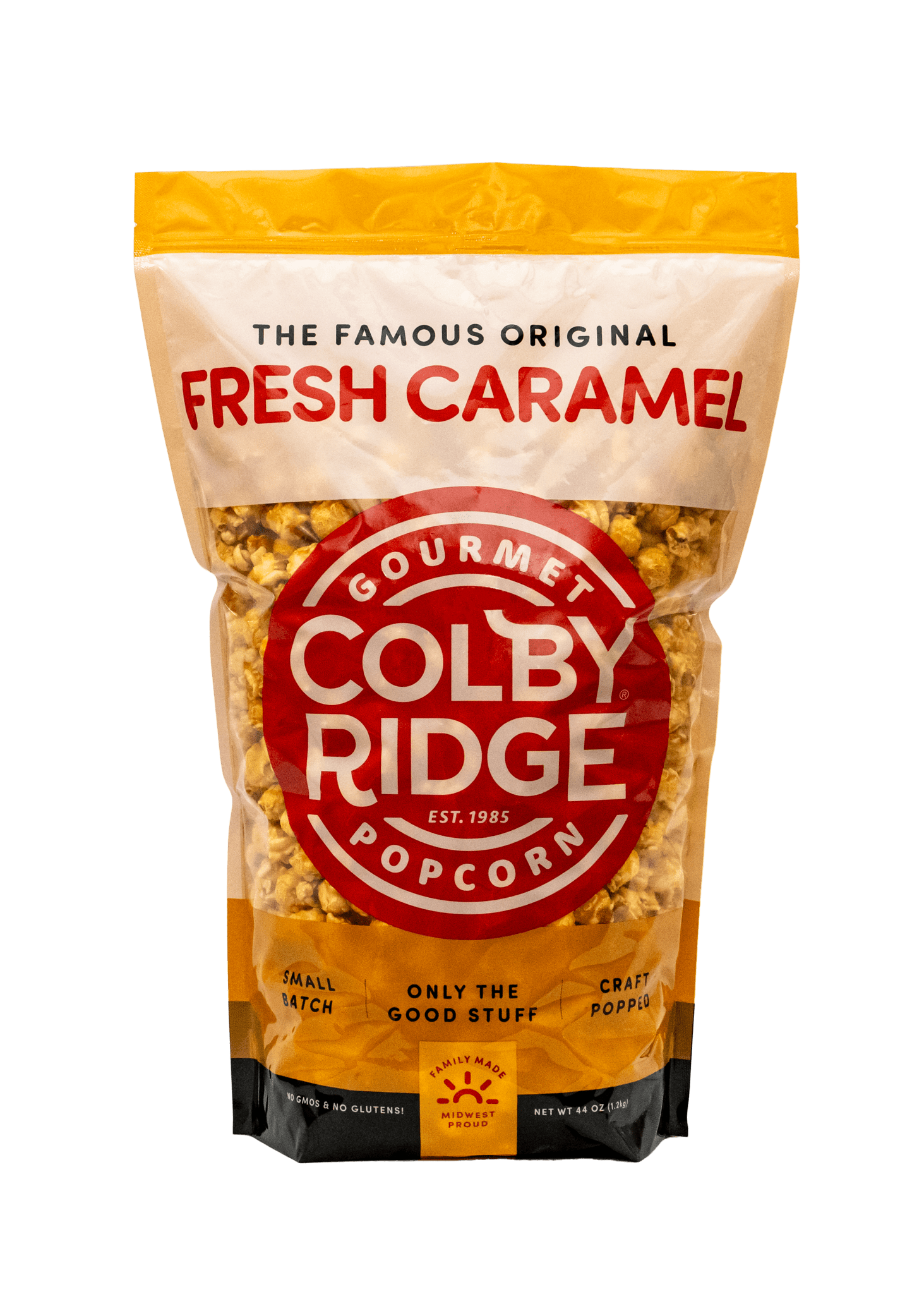 Colby Ridge Fresh Caramel Gourmet Craft Popped Popcorn Snack Sized ...