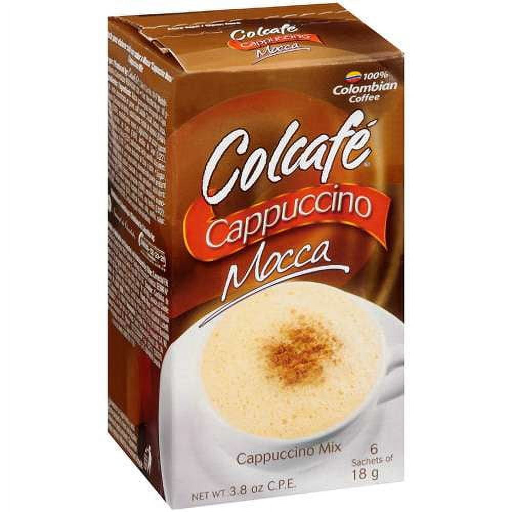 Colcafe Cappuccino Mix Mocha Coffee 3.80 oz - Walmart.com