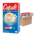 Colcafe Capuccino French Vanilla Box, Instant Coffee, 3.8 oz, Pack of 2 ...