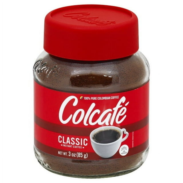 Colcafe 100% Colombian Instant Coffee Powder, Fresh-Tasting, Ready in ...