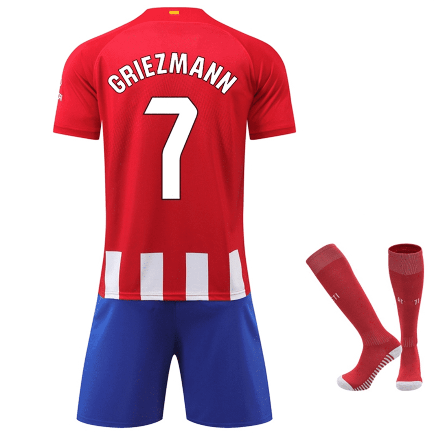 Colchoneros 23/24 Authentic #7 Griezmann Home Kit - Walmart.com
