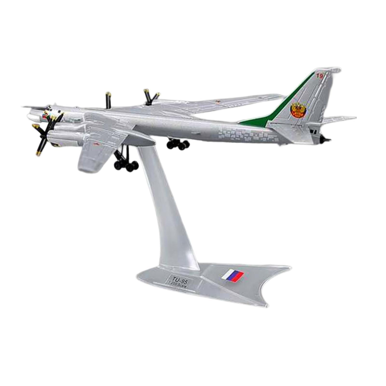 Colcolo 1:200 TU-95 Long Range Plane Model Sturdy Professional Airplane ...