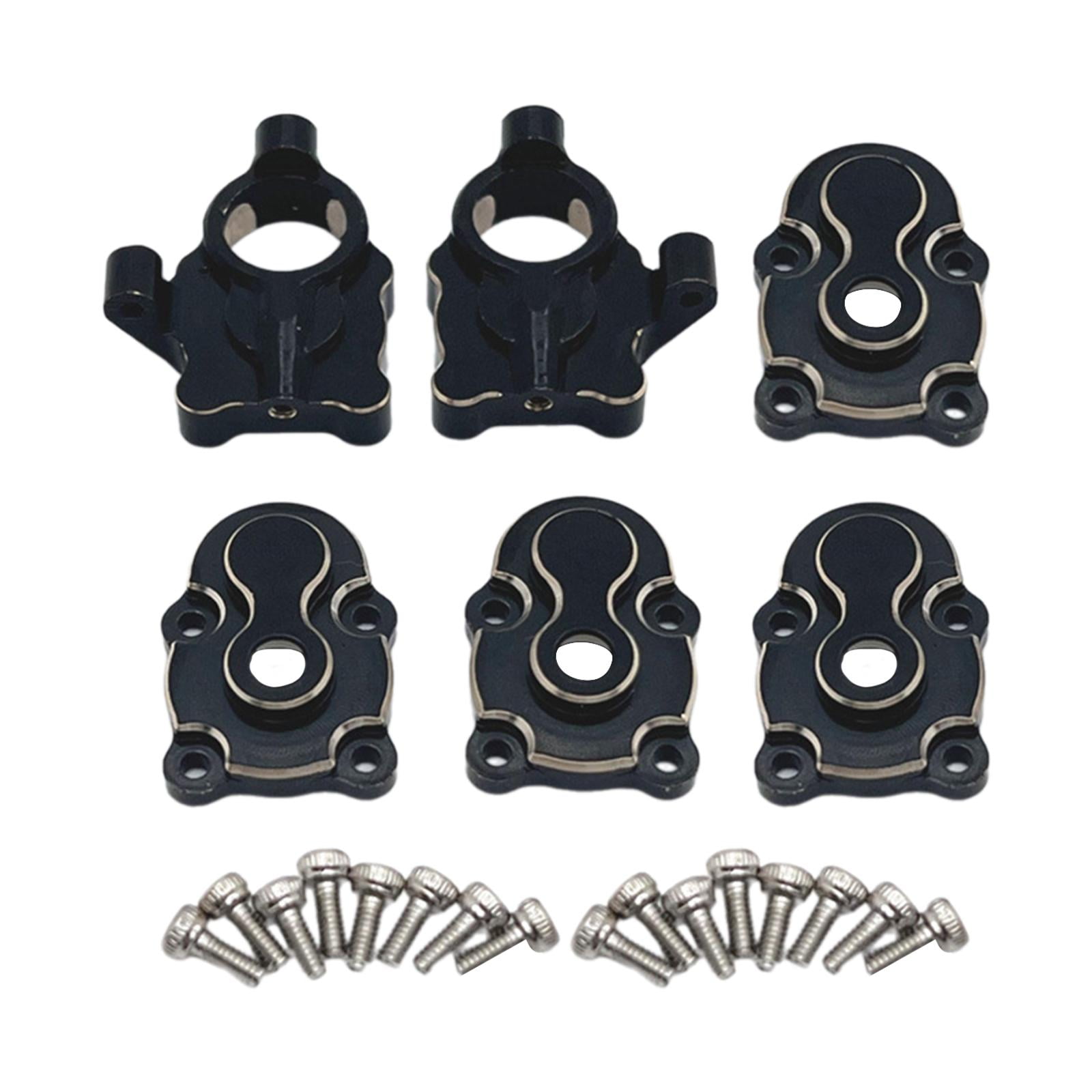 Colcolo 1/24 Front Rear Steering Cup with Brass Gear Covers Upgrade ...