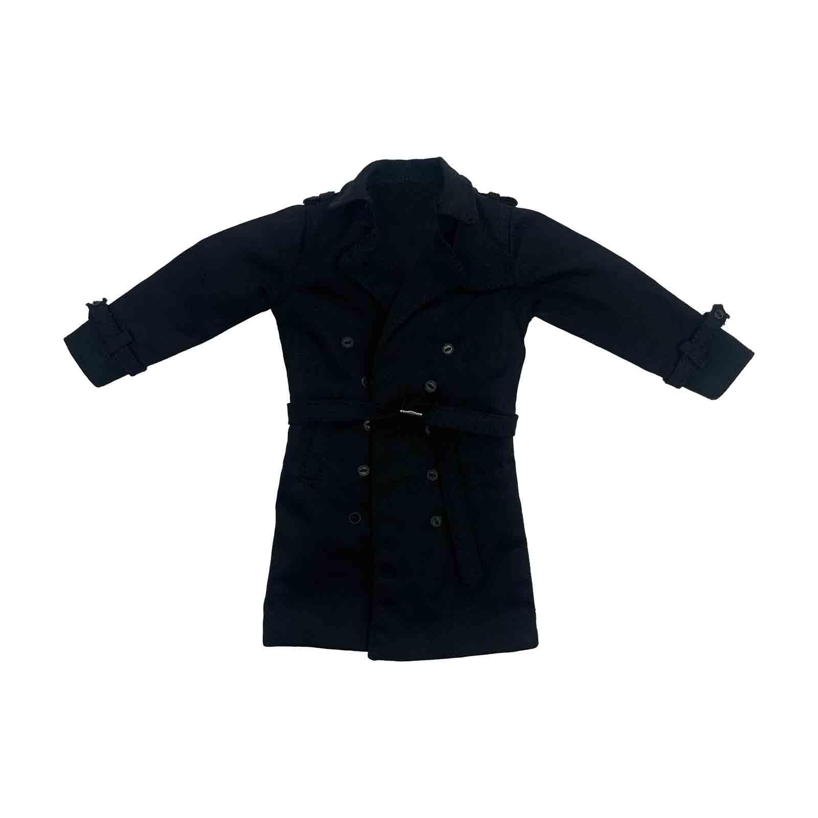 Colcolo 1/6 Female Trench Coat Miniature Clothing Wind Coat Handmade ...