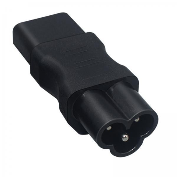 Colcolo 2X IEC320 C6 to C13 Extension Power Plug Adapter, 2.5A/10A ...
