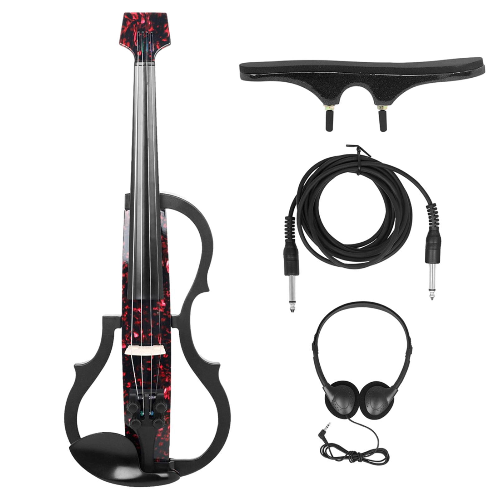 Colcolo 4/4 Electric Violin Advanced String Instrument for Teens Violin ...