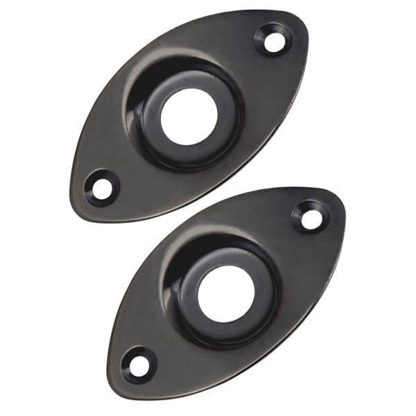Colcolo 6x2 Pieces Oval Output Input Jack Socket Plate for Electric ...