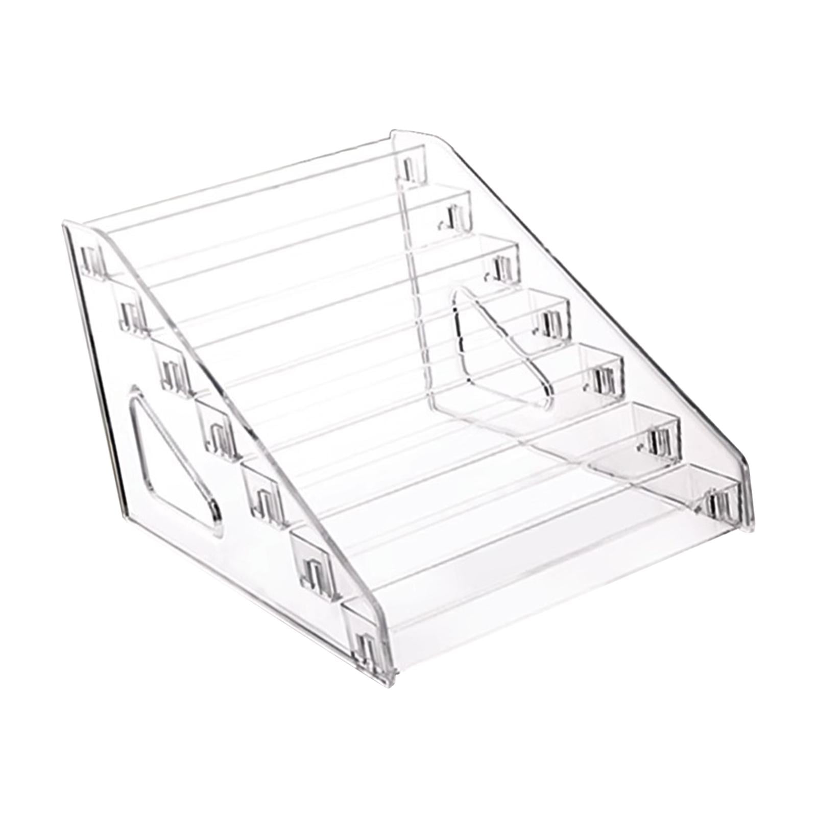 Colcolo Acrylic Display Rack Display Riser Clear Holder for Badges Toys ...