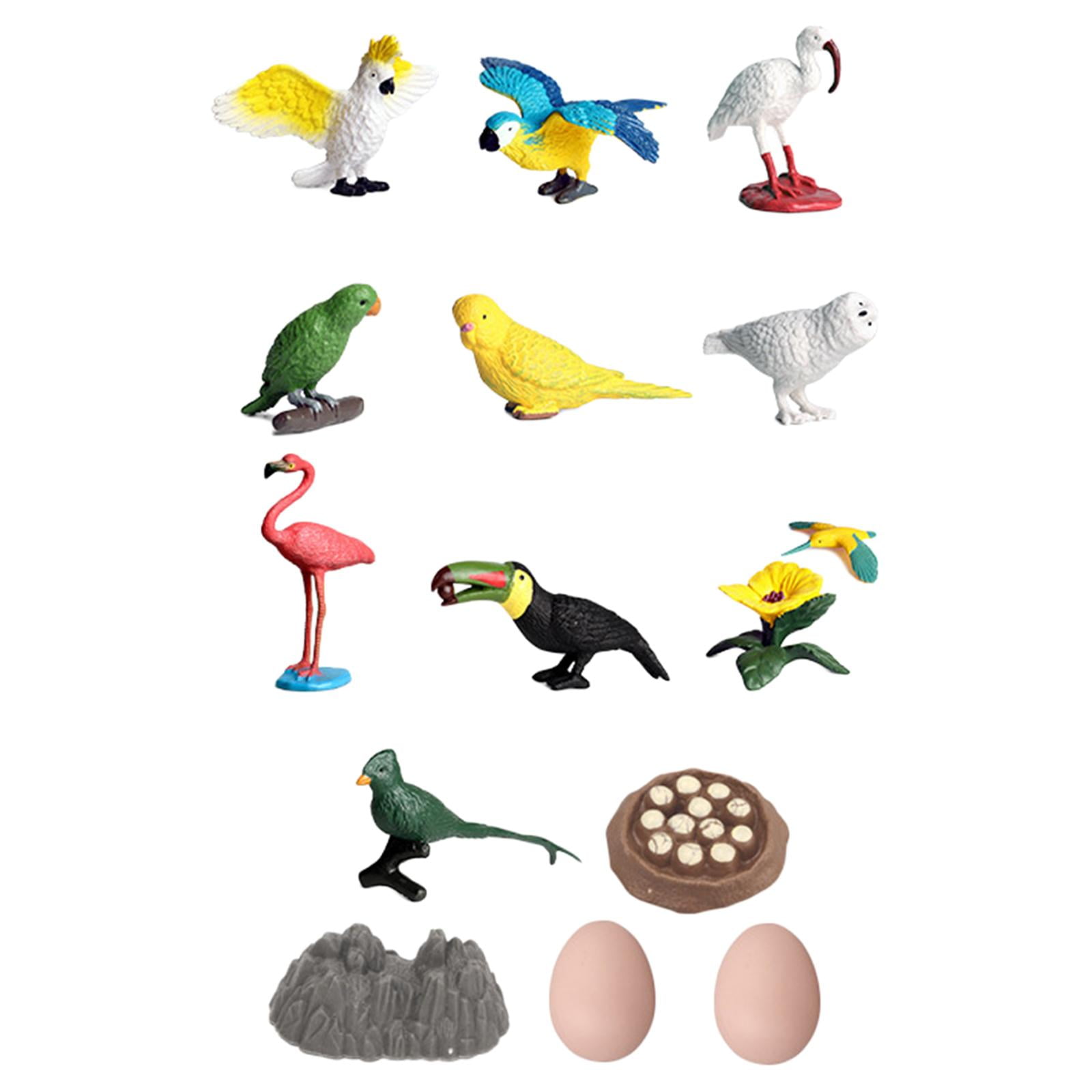 Colcolo Animal Toy Figures Tube Small Animal Toys, Eduactional ...