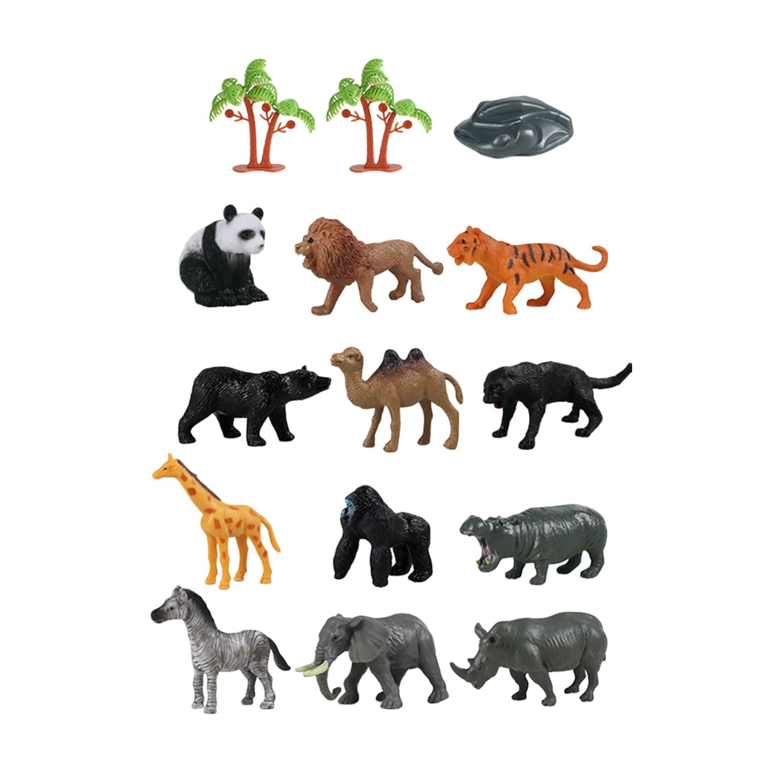 Colcolo Animal Toy Figures Tube Small Animal Toys, Eduactional ...