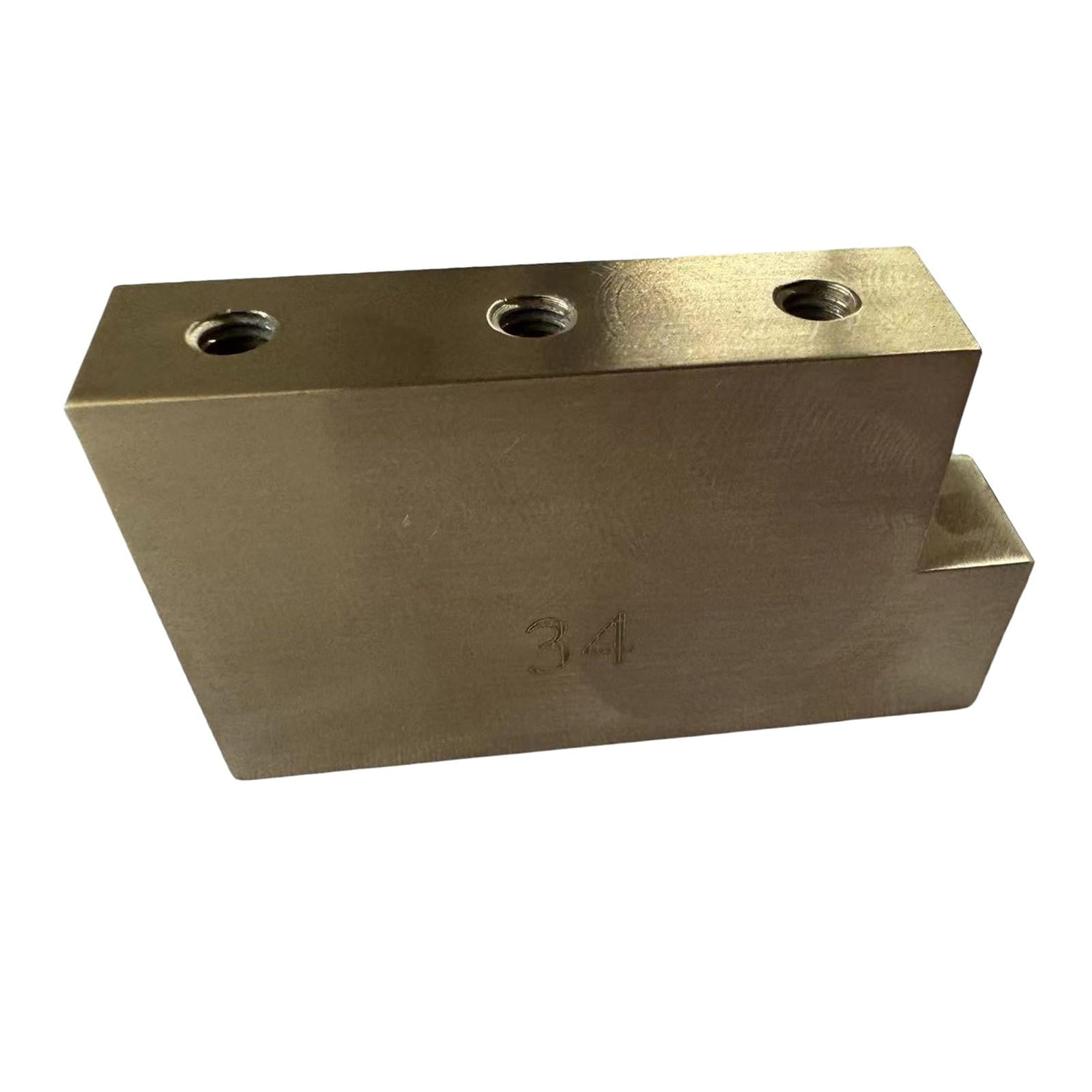 Colcolo Brass Tremolo Block for Electric Guitar L Shaped Guitar Bridge ...
