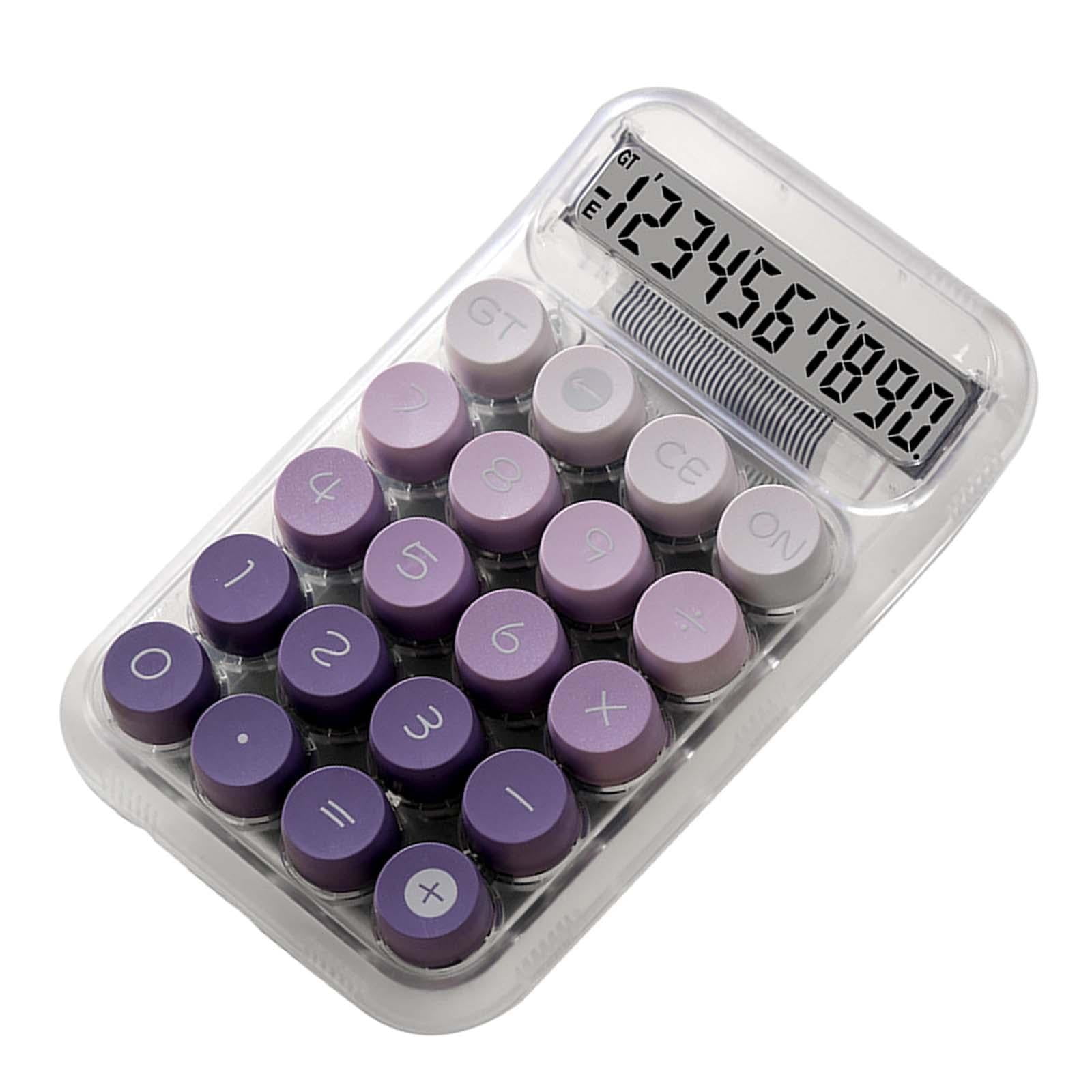 Colcolo Calculator Gradient Color Clear for Business Daily and Basic ...