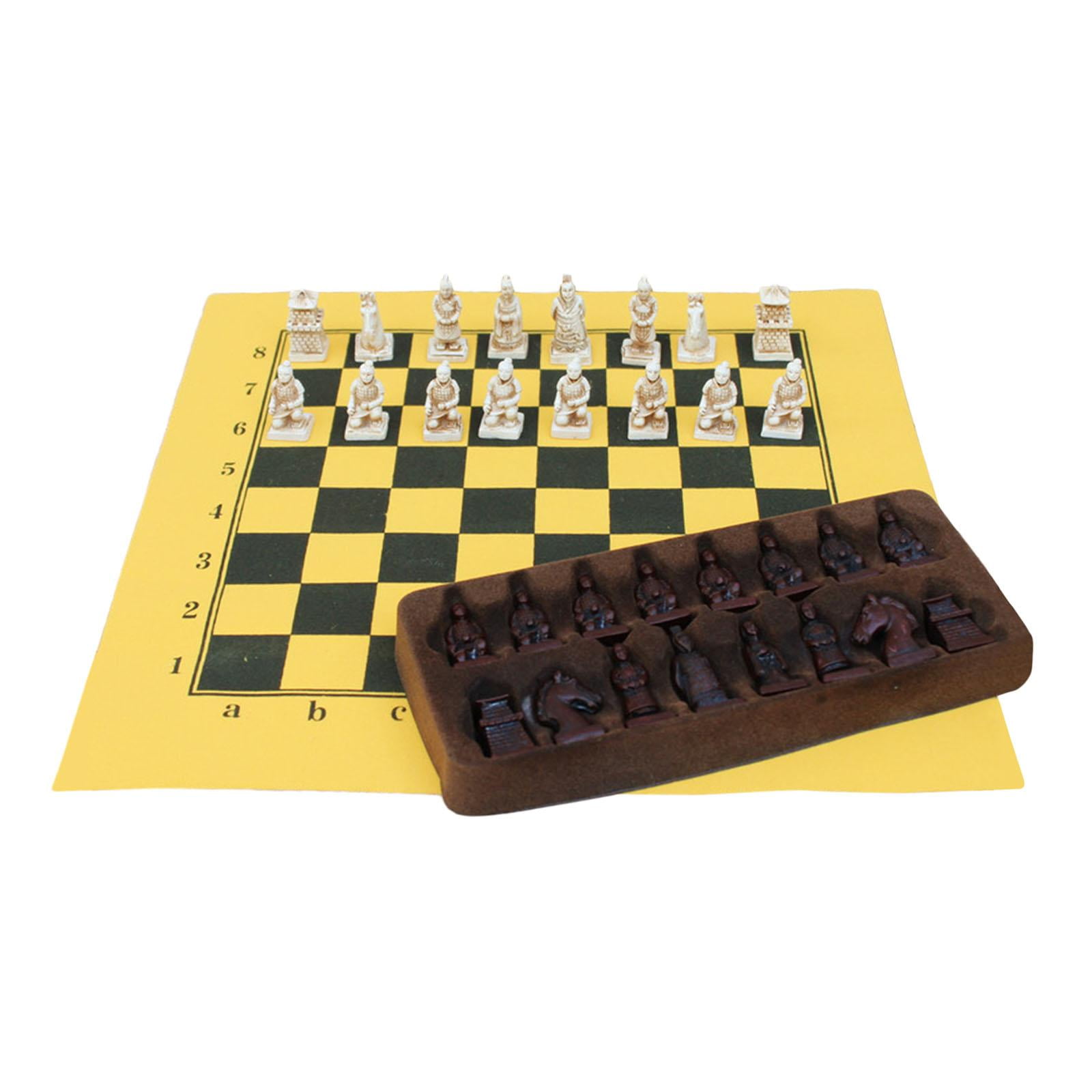 Colcolo Chess Board Game Set Carving Family Board Game Handcrafted ...