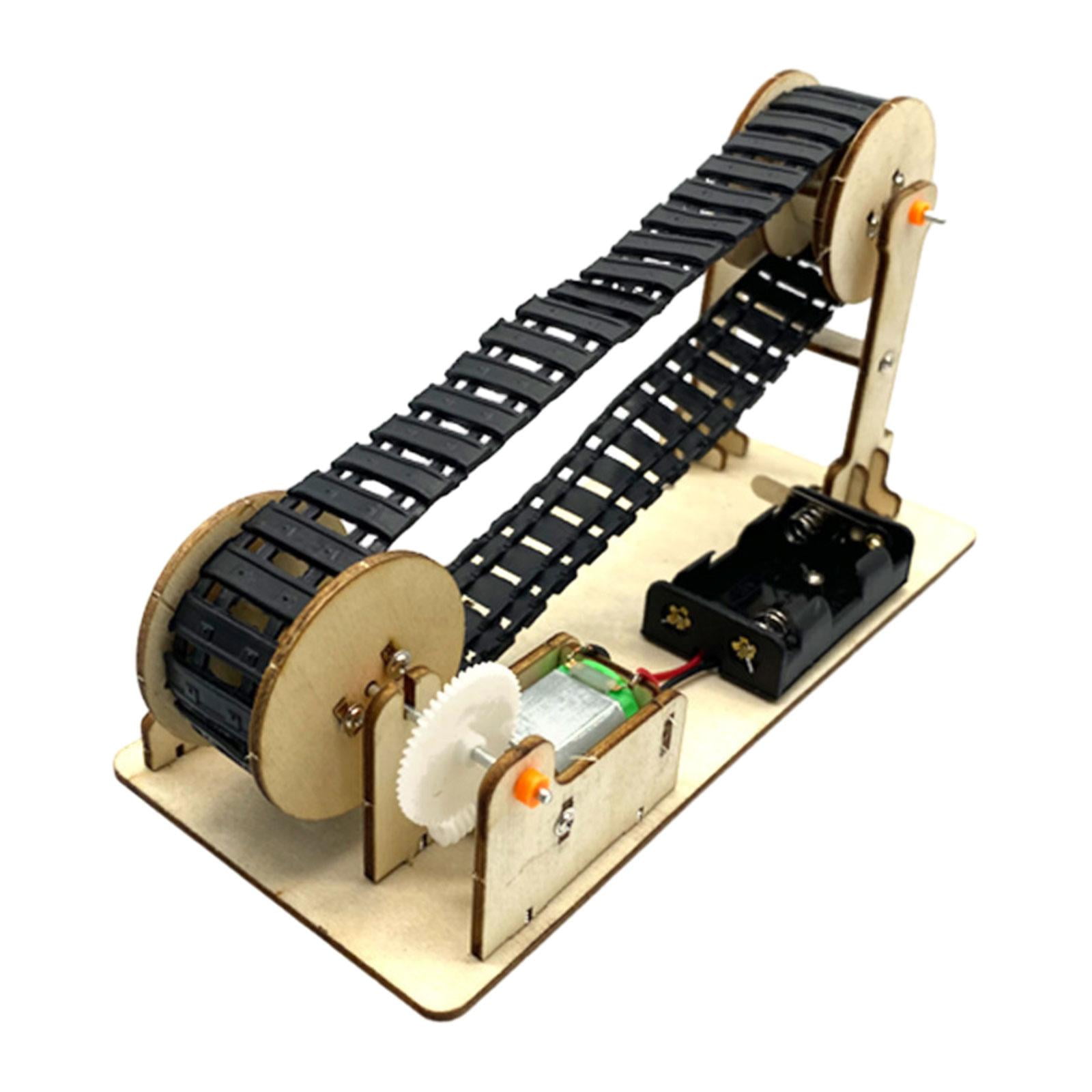 Colcolo Conveyor Belt Model Equipment Self Assembled Wood Science ...