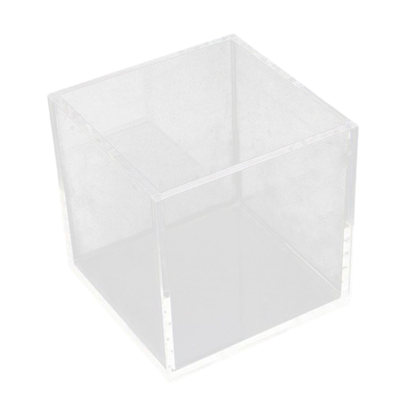 Colcolo Display Case Clear Storage Cube Organizer Storage Bin Display ...