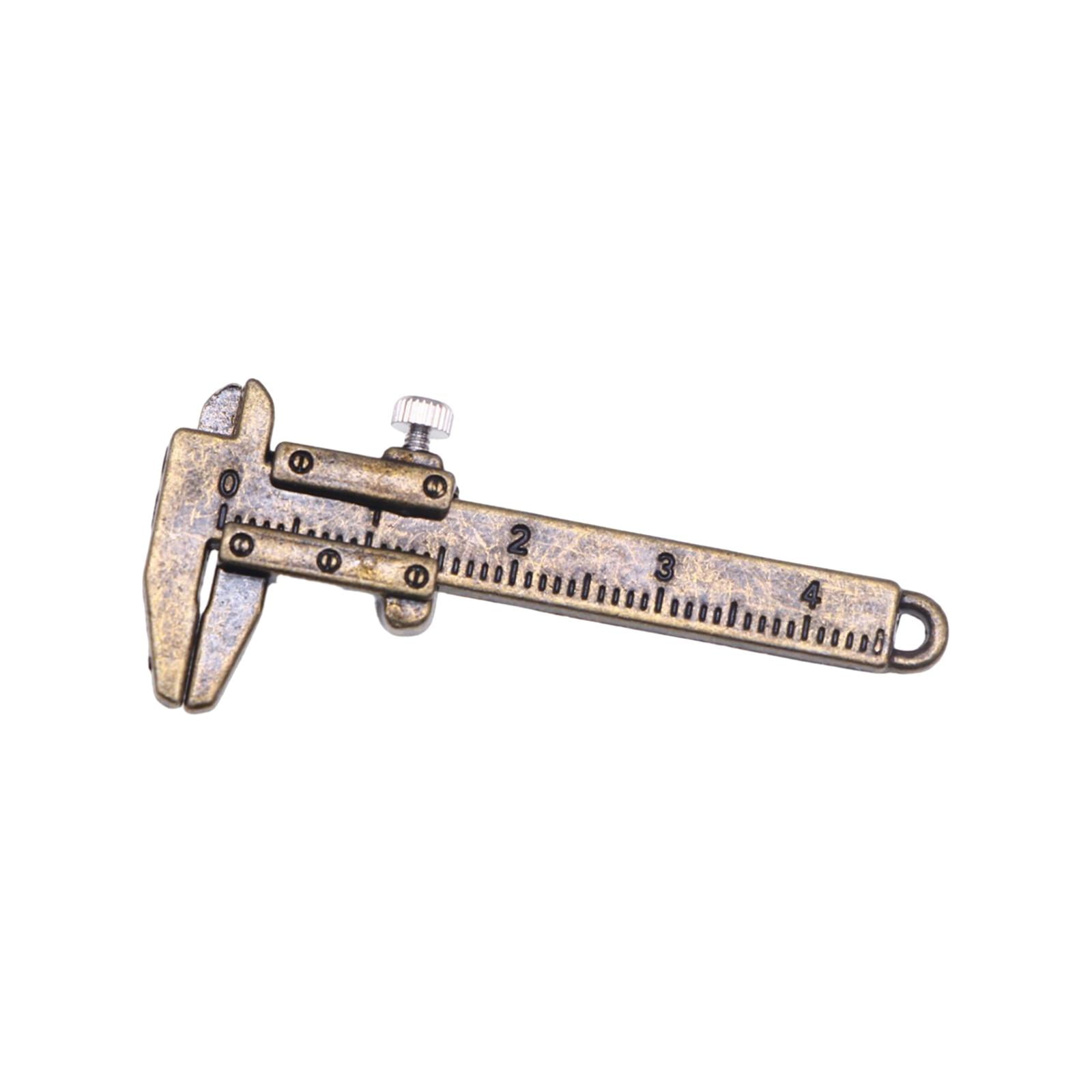 Colcolo Dollhouse Vernier Caliper Mini Dollhouse Ruler Birthday Gifts ...