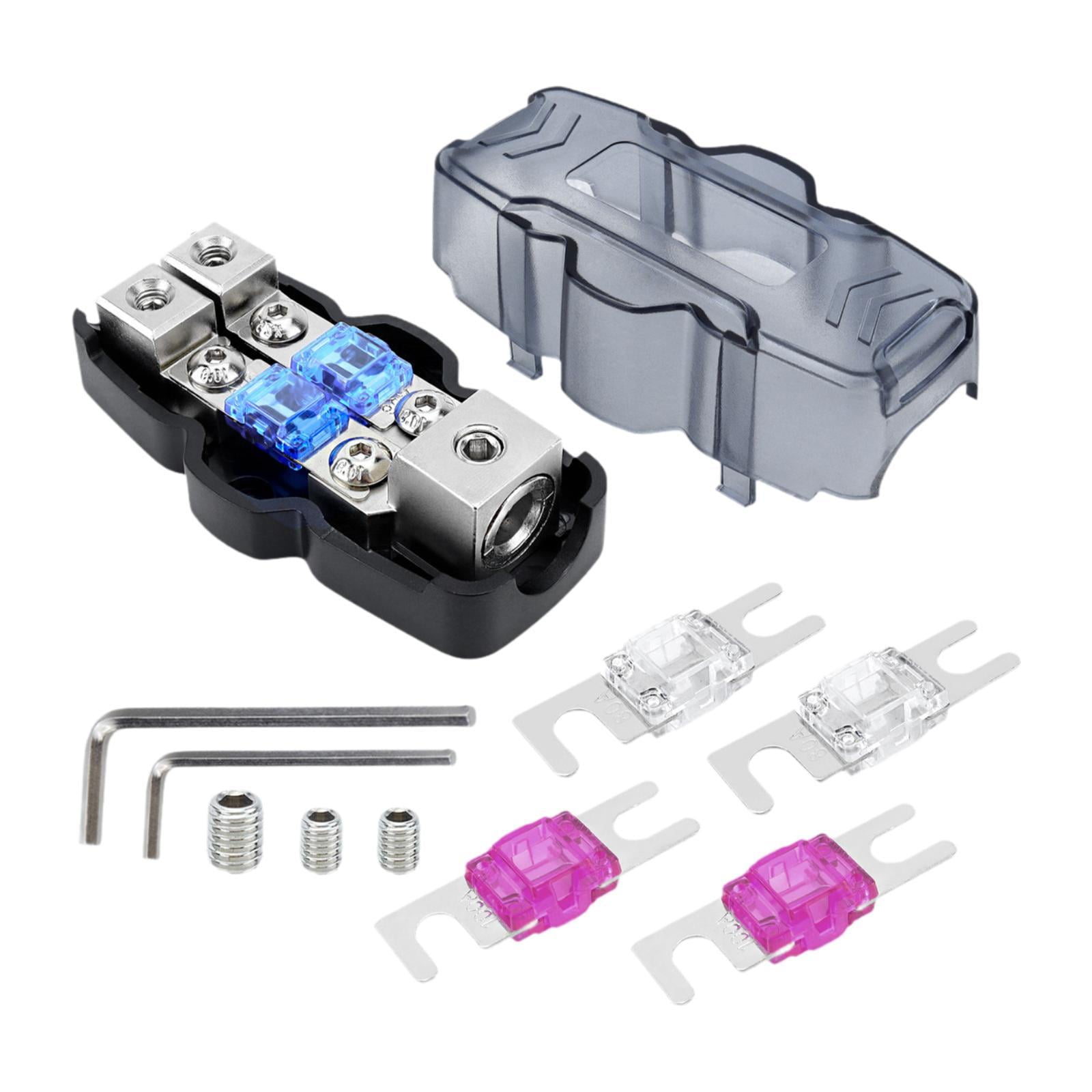 Colcolo Fused Distribution Block 1 Automotive Fuse Box for Cars Yachts ...
