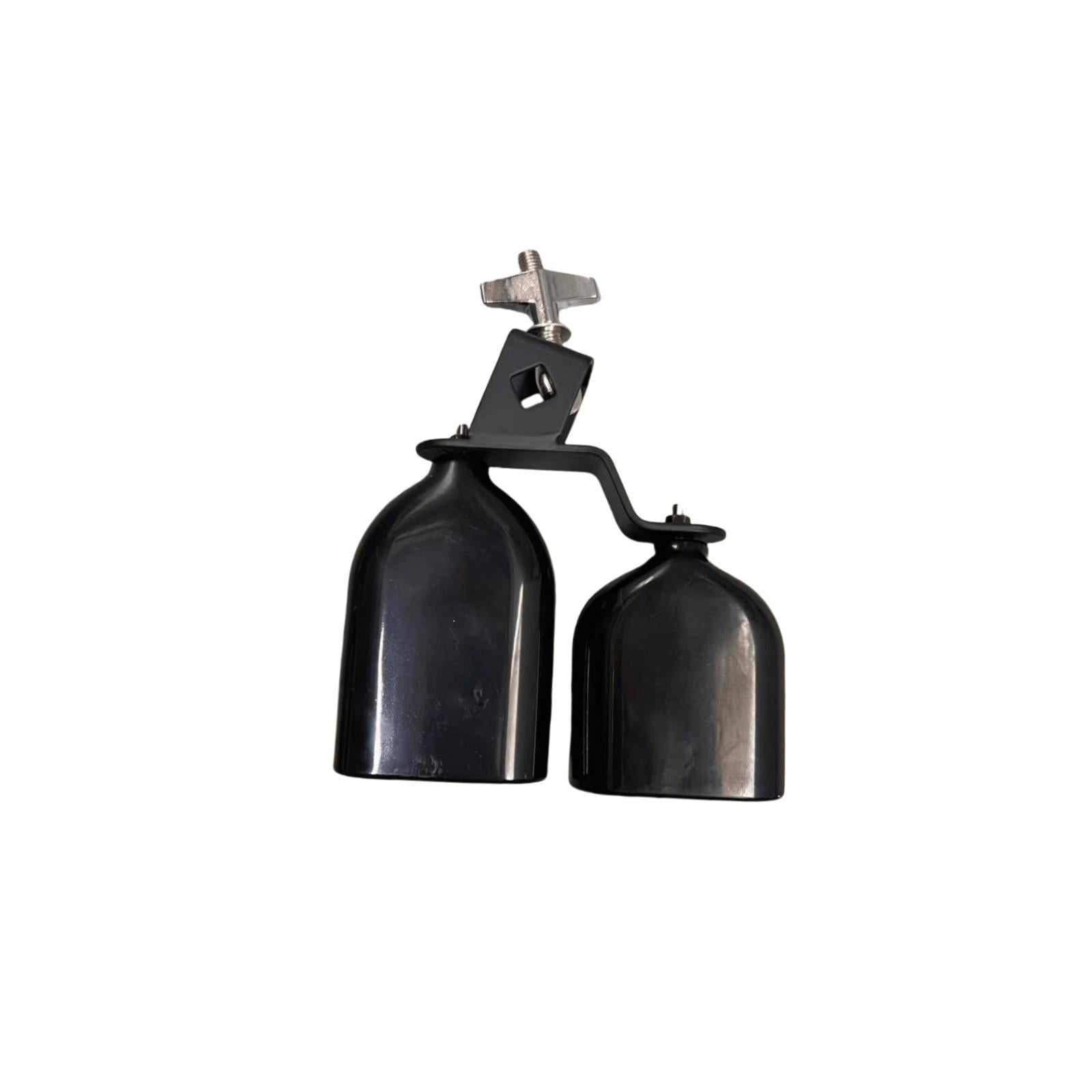 Colcolo High and Low Tone Cowbell Double Mounted Bell for School ...