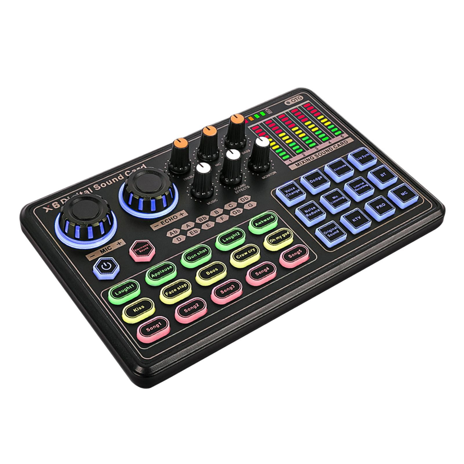 Colcolo Live Sound Card Different Sound Effects Studio Equipment for ...